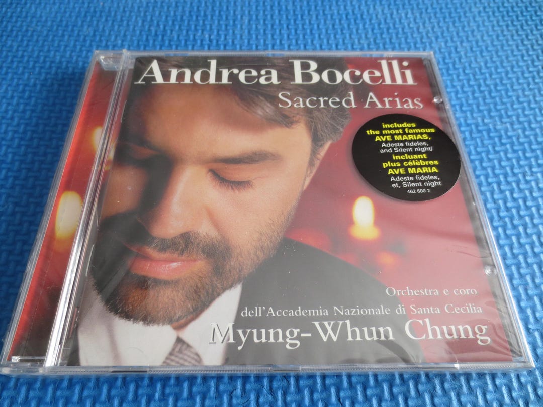 Andrea Bocelli Sacred Arias CD - 1999 Still Sealed - Etsy