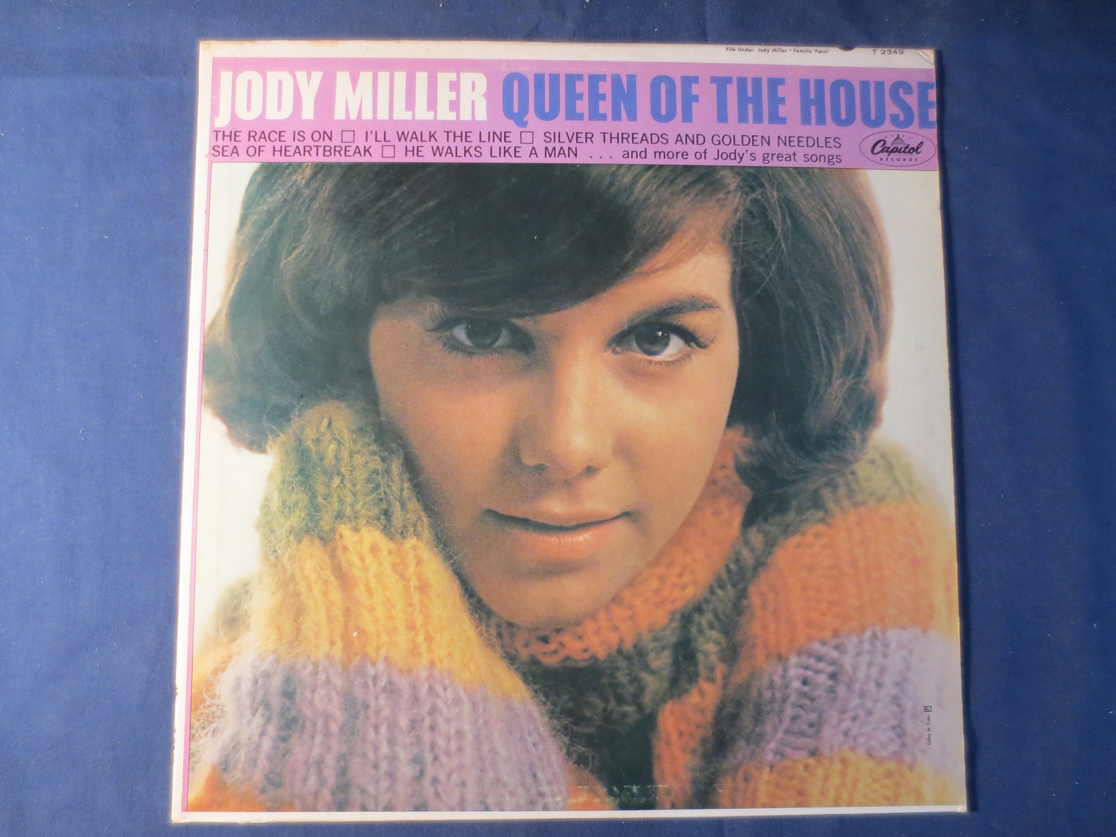 JODY MILLER, Queen of the House, Vintage Album, 1965 Record, Vinyl Lp ...