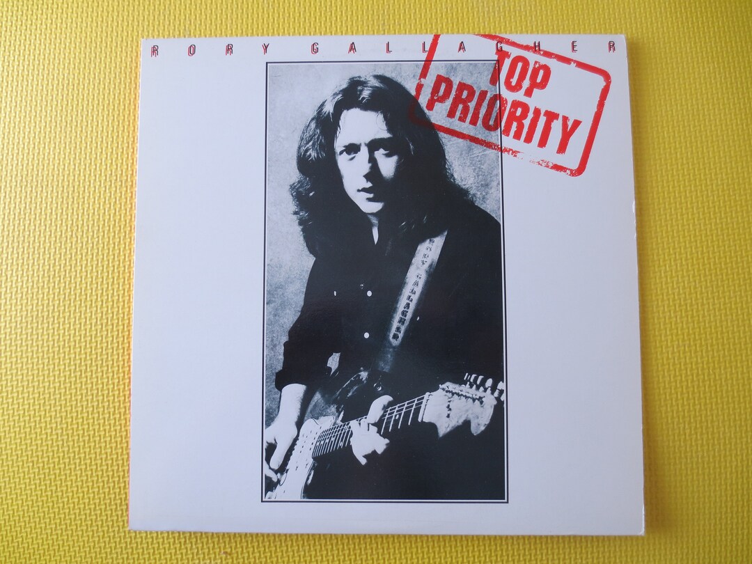 RORY GALLAGHER, Top PRIORITY, Rock Record, Vintage Vinyl, Record Vinyl ...