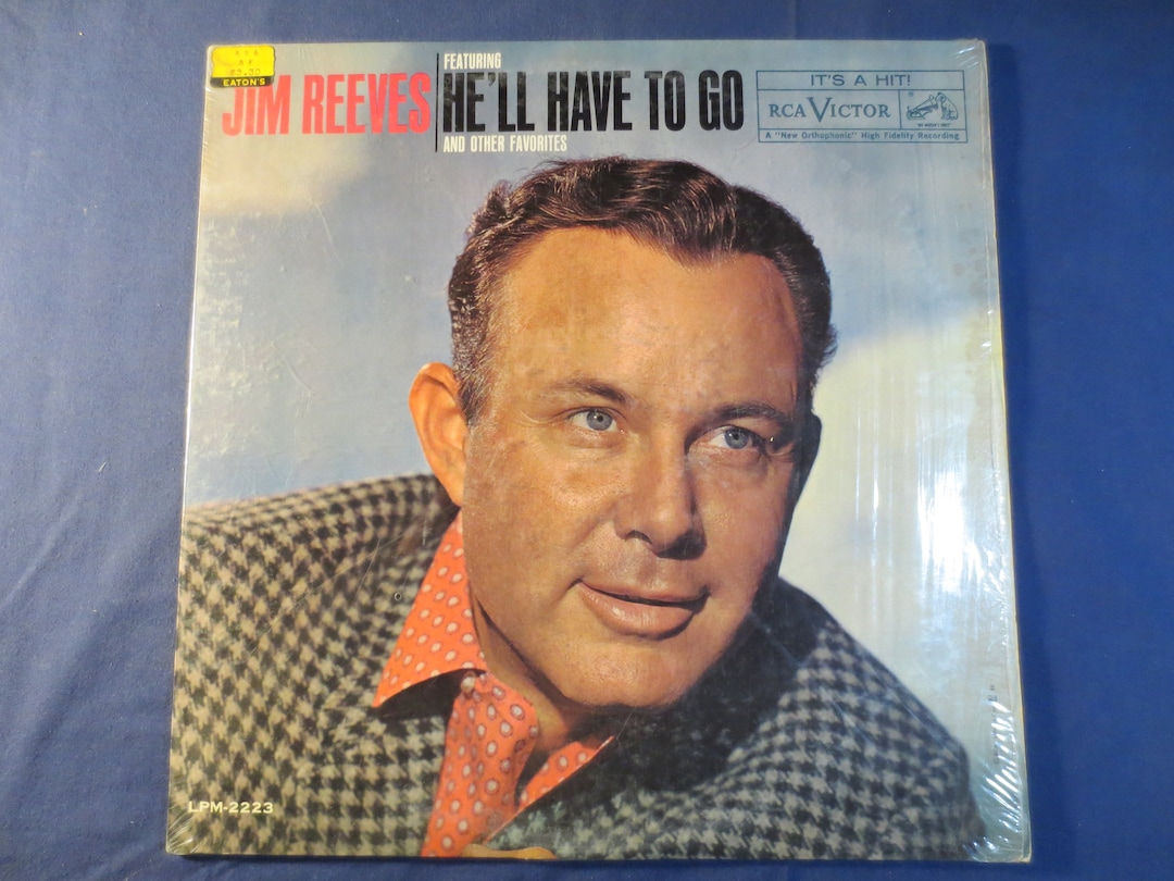 JIM REEVES Record, He'll Have to Go, Jim Reeves Album, Jim Reeves Vinyl ...