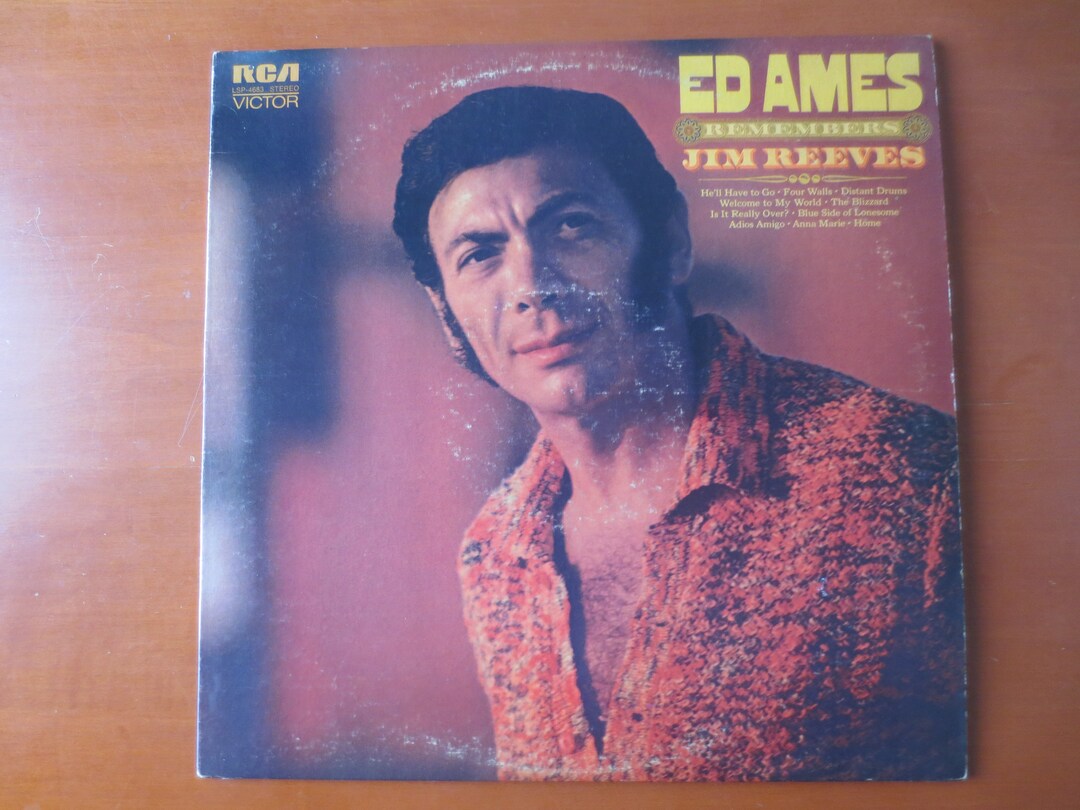 Vintage Records, ED AMES, REMEMBERS Jim Reeves, Ed Ames Records ...