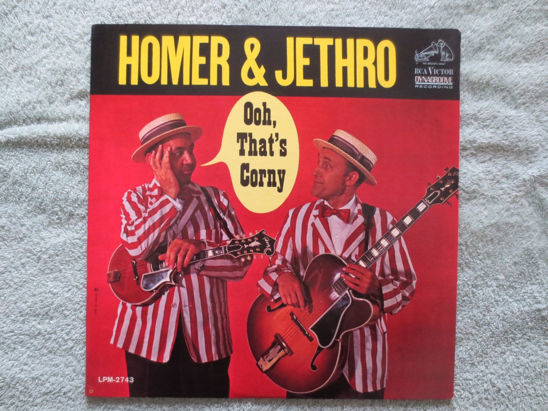 Vintage Records, HOMER and JETHRO, Ooh That's CORNY Lp, Comedy Records ...