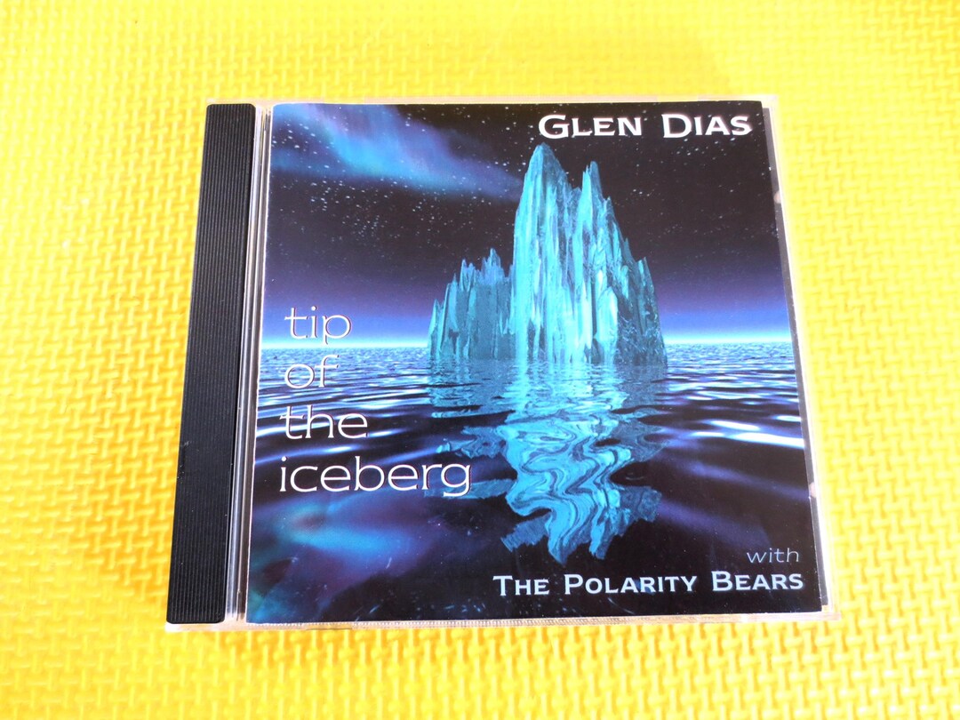 GLEN DIAS, Tip of the Iceberg, 1998 Compact Disc, Vintage Cd - Etsy