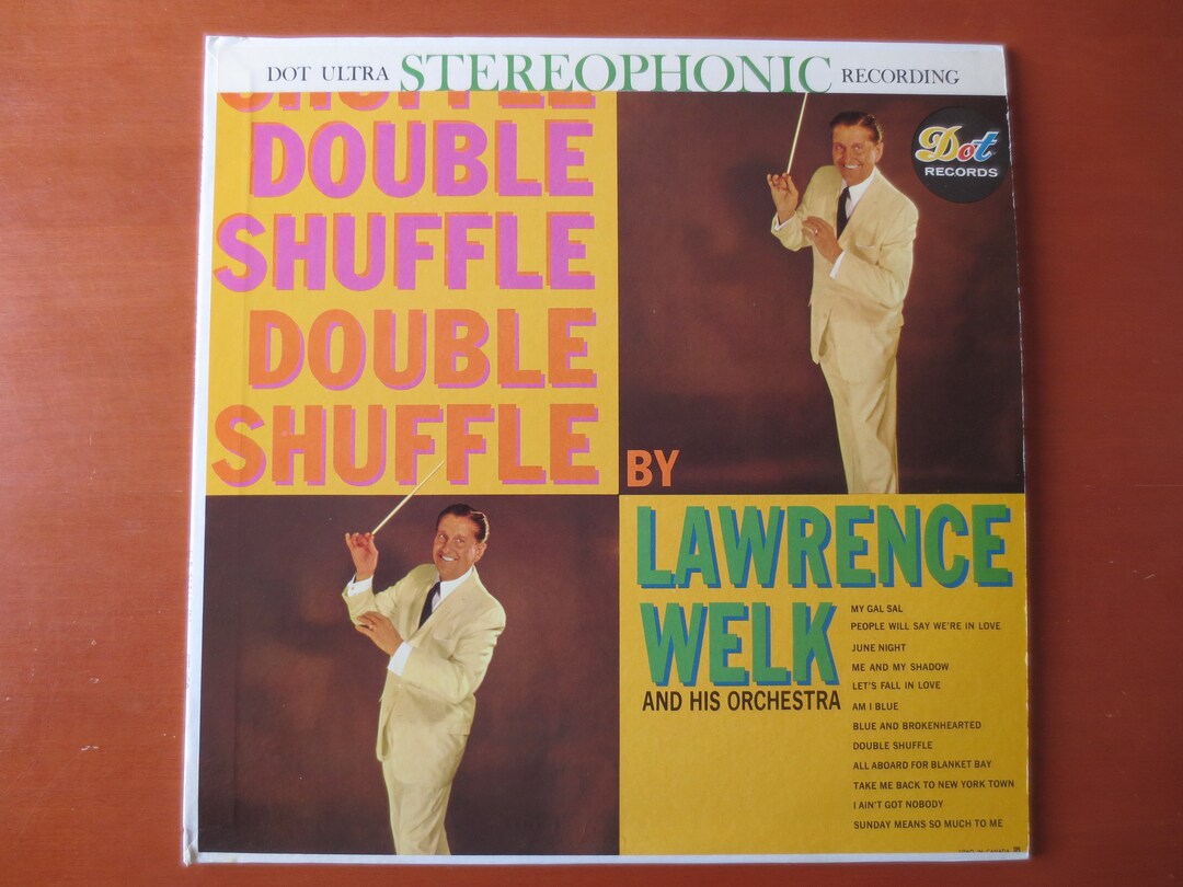 Vintage Lawrence Welk Vinyl Record - Double Shuffle LP 1962 - Etsy