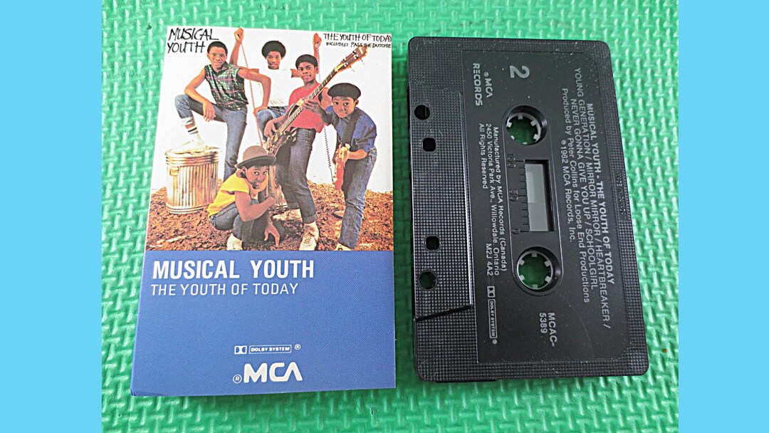 Cassette Tape, MUSICAL YOUTH, Youth of TODAY, Musical Youth Tape ...