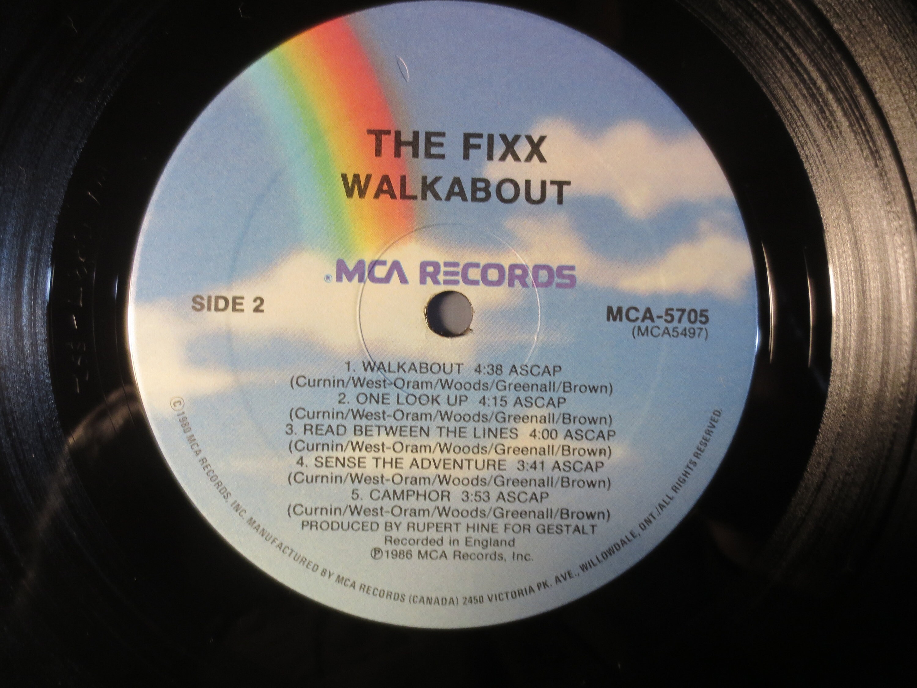 Vintage Records the FIXX WALKABOUT the FIXX Album the Fixx - Etsy