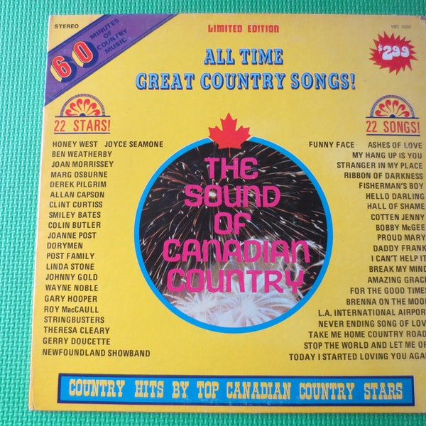 Country Music Vinyl Records - Etsy UK