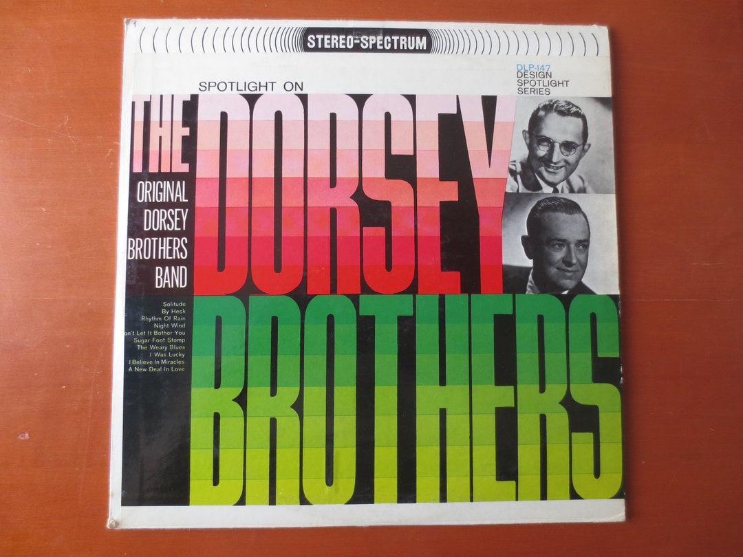 The Dorsey Brothers - Spotlight on - 1962 Vintage Vinyl Record - Etsy