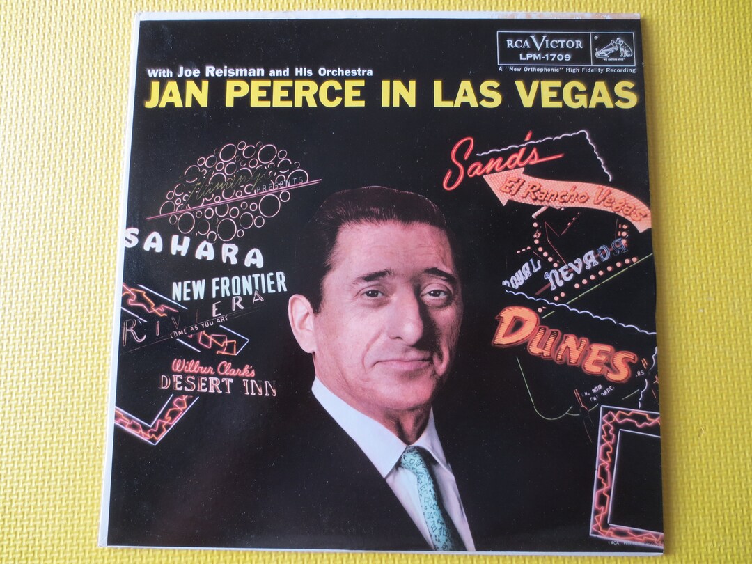 JAN PEERCE, Las VEGAS, Jan Peerce Records, Jan Peerce Albums, Jan ...