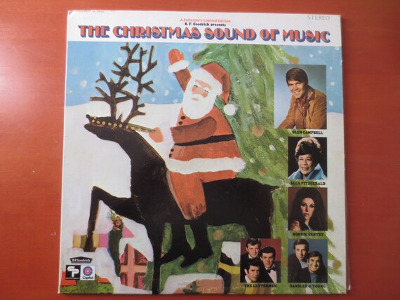 Retro Christmas Album Covers