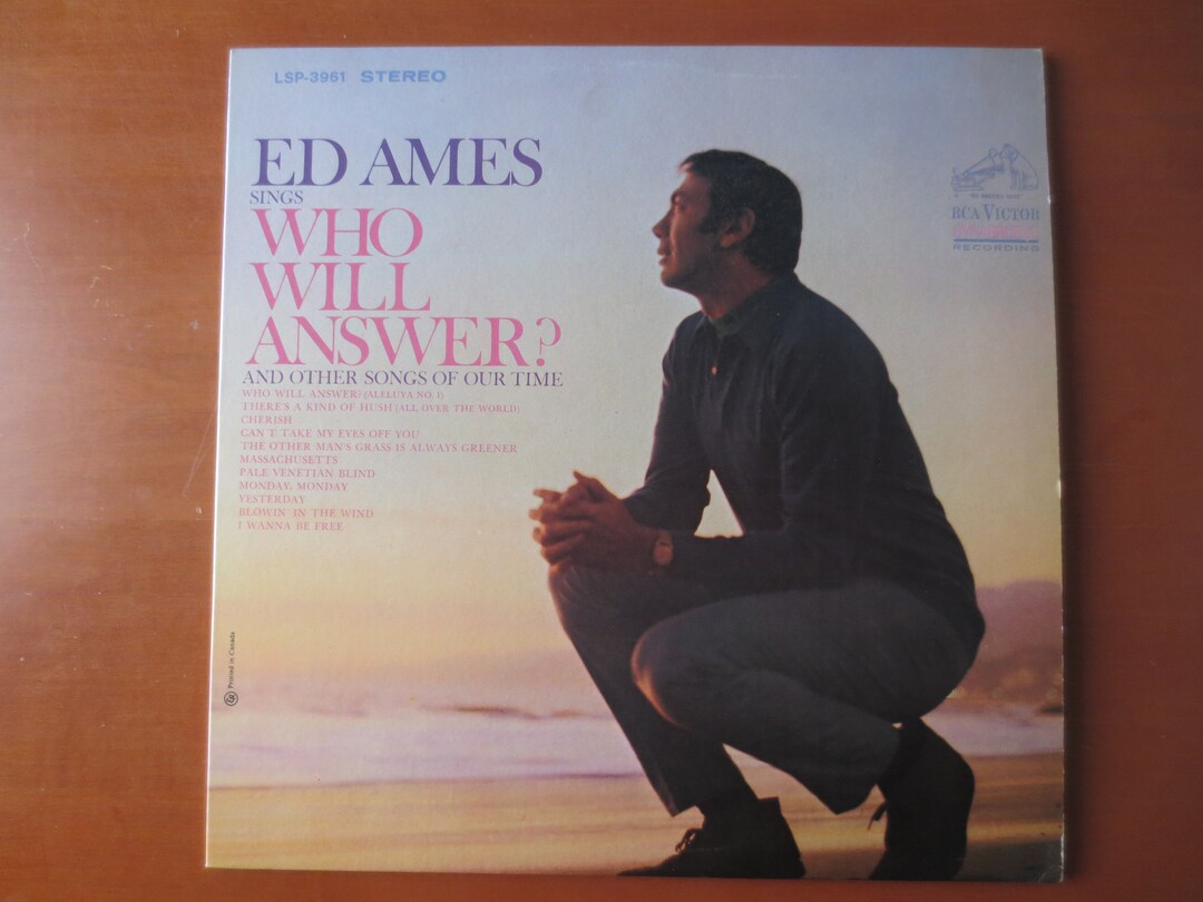 Vintage Records, ED AMES, Who Will ANSWER, Ed Ames Records, Vintage ...