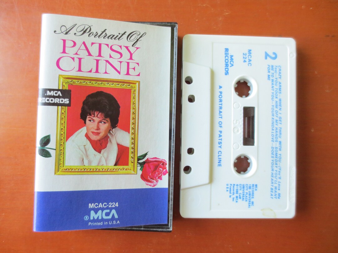 Cassette Tapes, PATSY CLINE Tape, A PORTRAIT Of, Tape, Patsy Cline ...