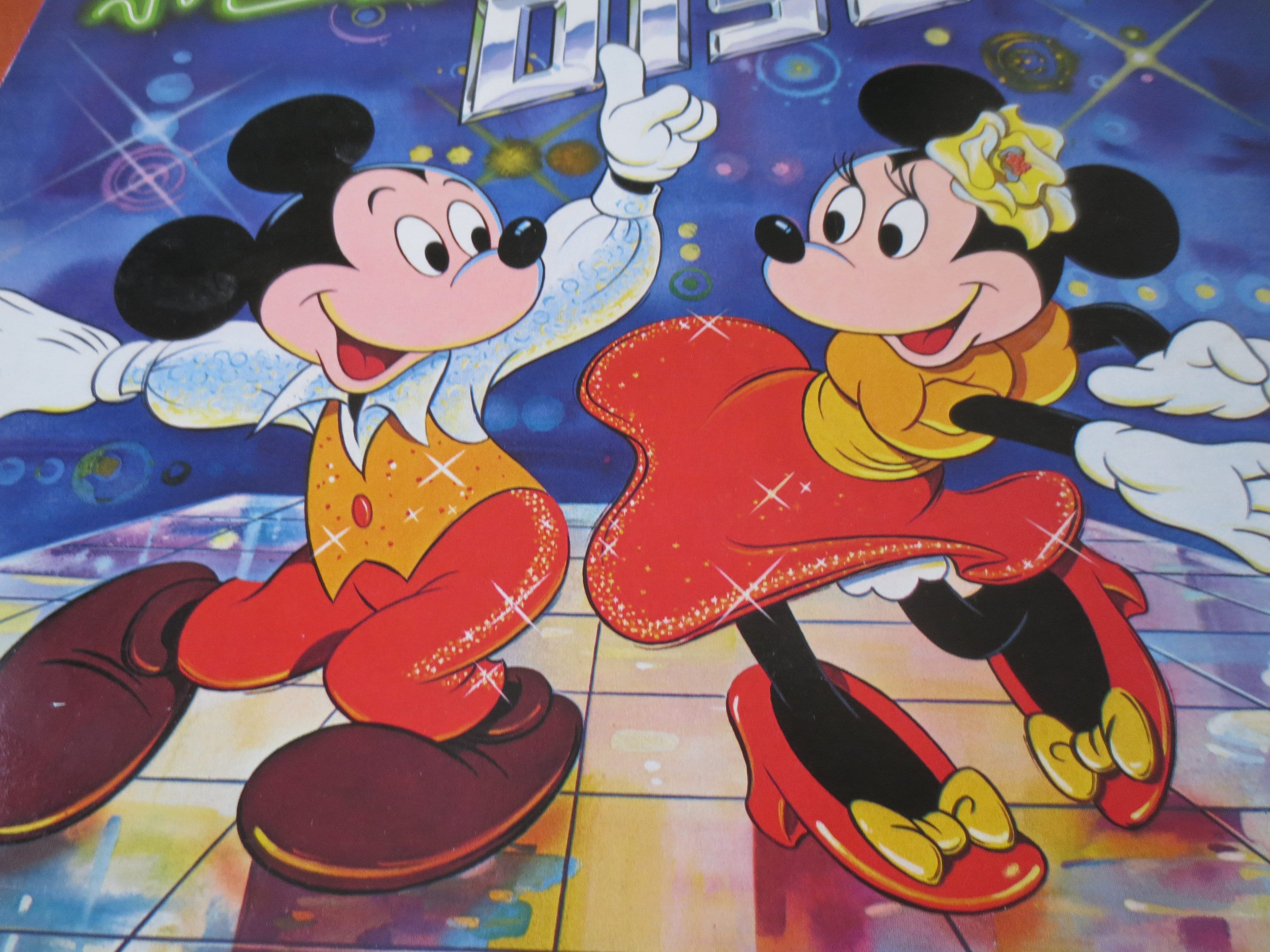 Vintage Records MICKEY MOUSE Disco DISNEYLAND Records - Etsy