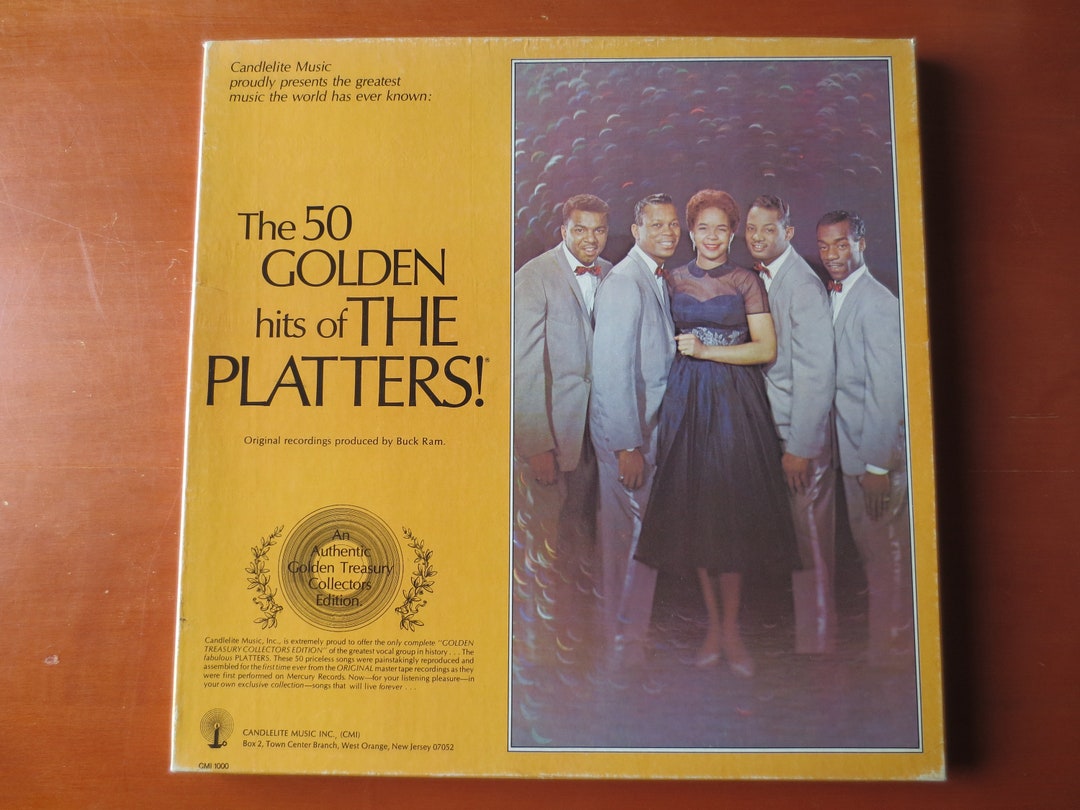 The Platters - 50 Golden Hits - 4-record Box Set - 1975 Vintage Vinyl ...