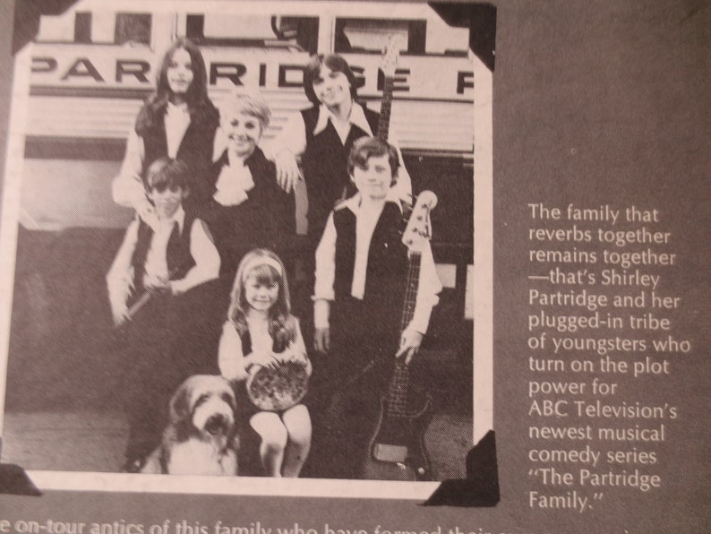 The Partridge Family Album, 1970 Debut LP, David Cassidy - Etsy