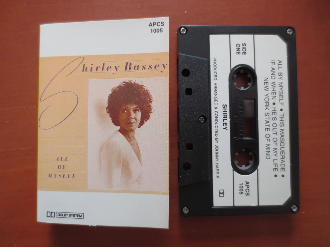 Vintage Shirley Bassey Cassette Tape: All by Myself, 1982 Jazz - Etsy