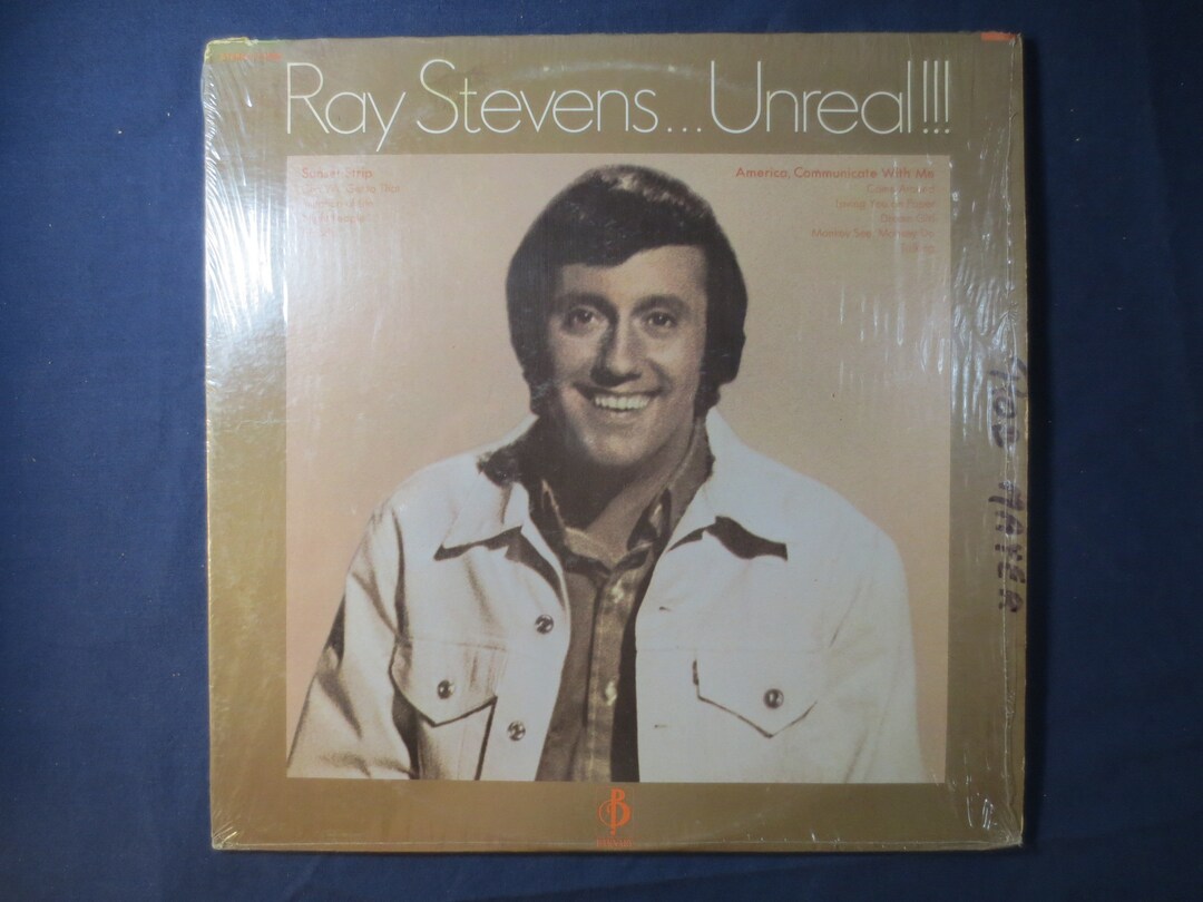 RAY STEVENS Album, UNREAL Record, Ray Stevens Record, Ray Stevens Vinyl ...