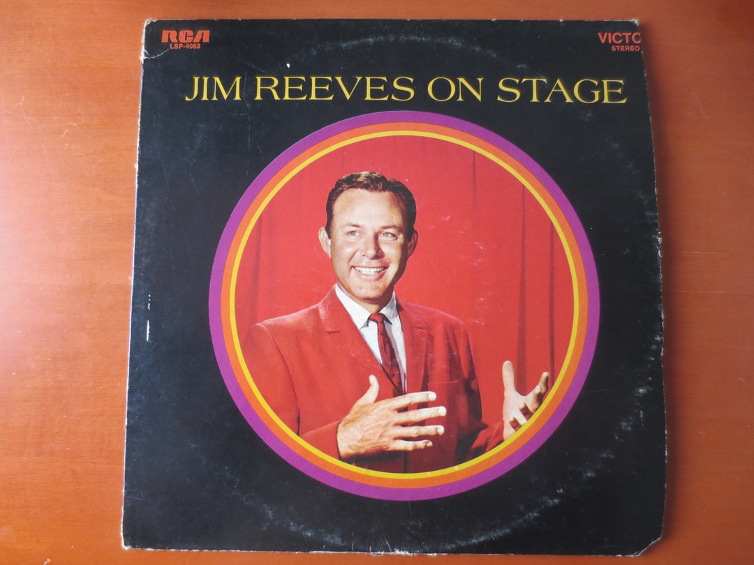Vintage Records, JIM REEVES, on STAGE, Jim Reeves Albums, Jim Reeves ...
