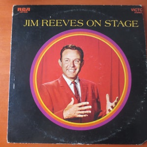 Vintage Records, JIM REEVES, on STAGE, Jim Reeves Albums, Jim Reeves ...