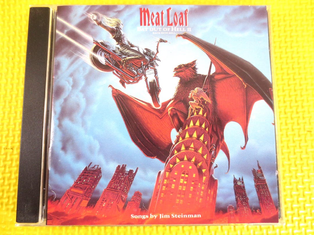 Vintage Cd, MEAT LOAF Cd, Bat Out of Hell II, Meat Loaf Album, Meat Loaf Music, Meat Loaf Song ...