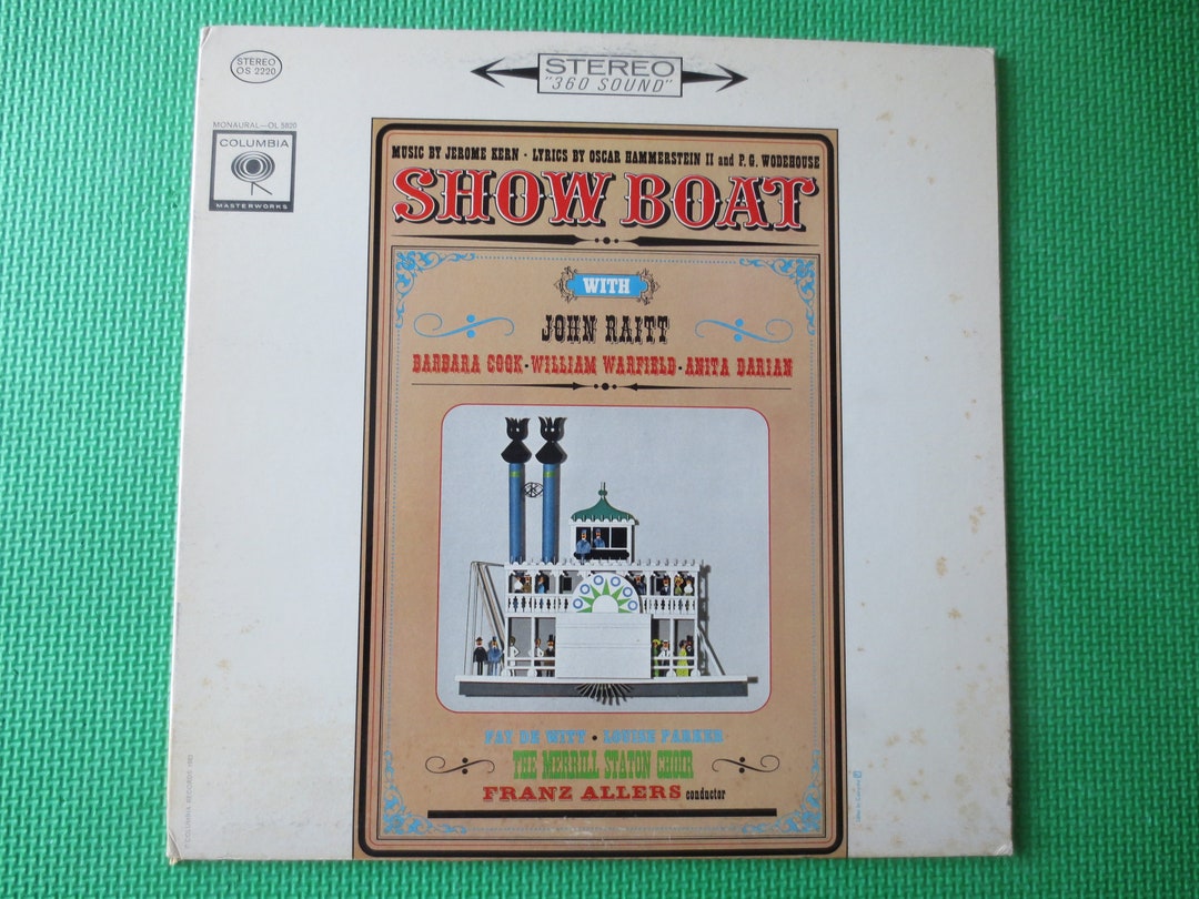 SHOWBOAT Soundtrack, SHOWBOAT Rekord, SHOWBOAT Album, Vintage Vinyl ...