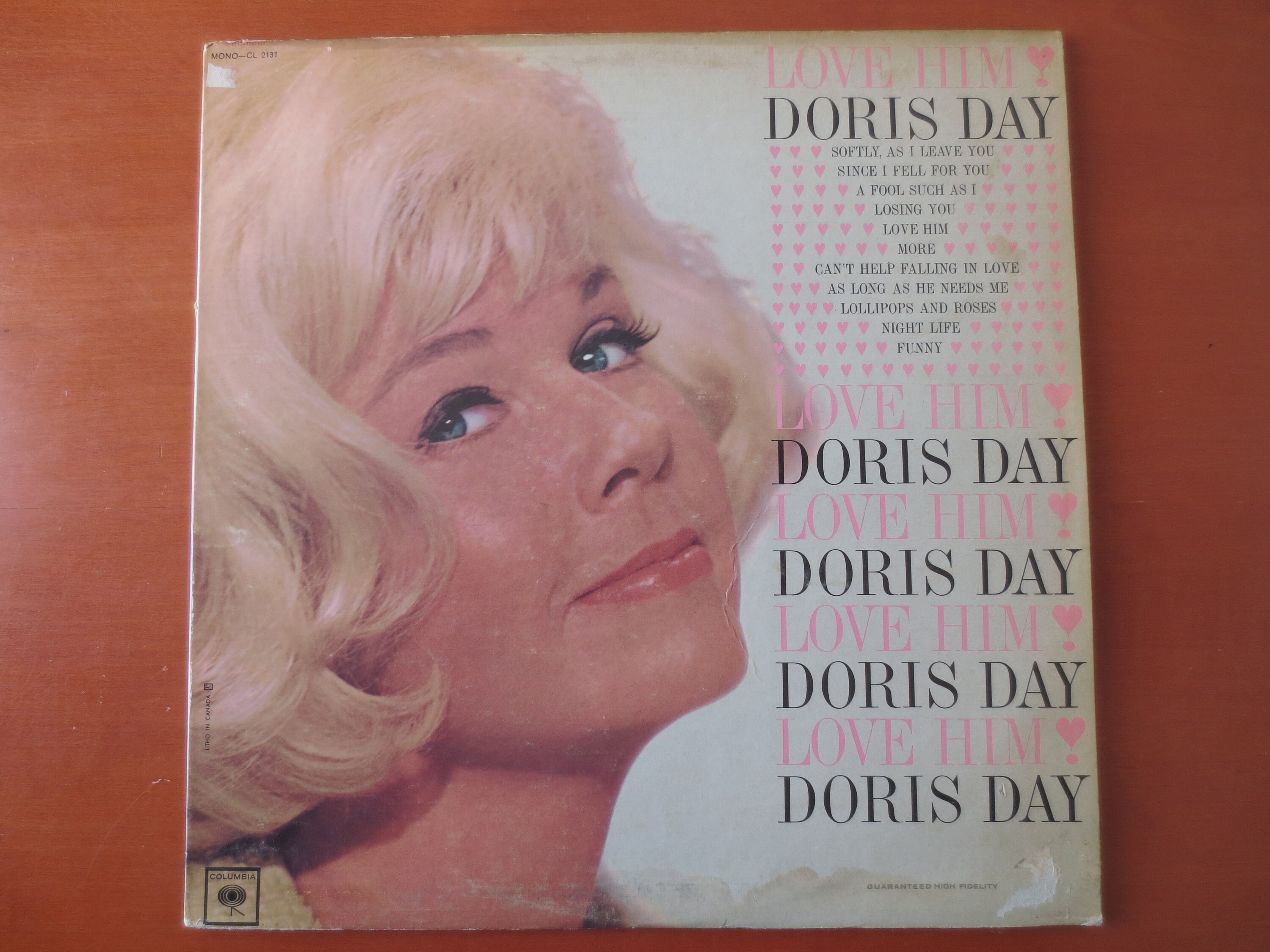 Vintage Records DORIS DAY LOVE Him Doris Day Records Doris | Etsy