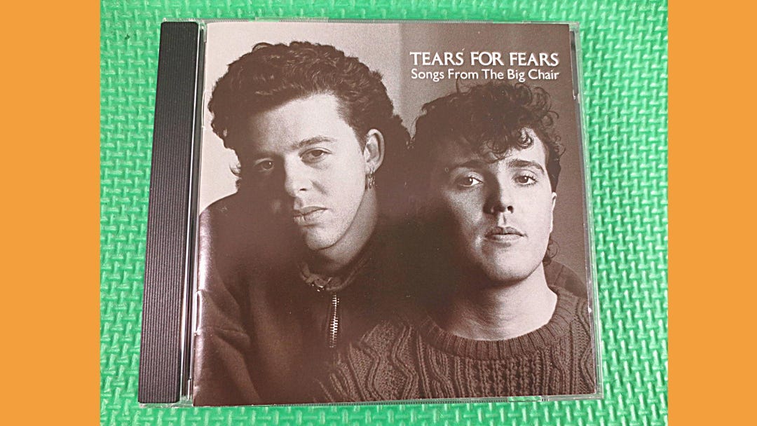 Vintage Tears for Fears CD: Songs From the Big Chair, 1985 Rock Music ...