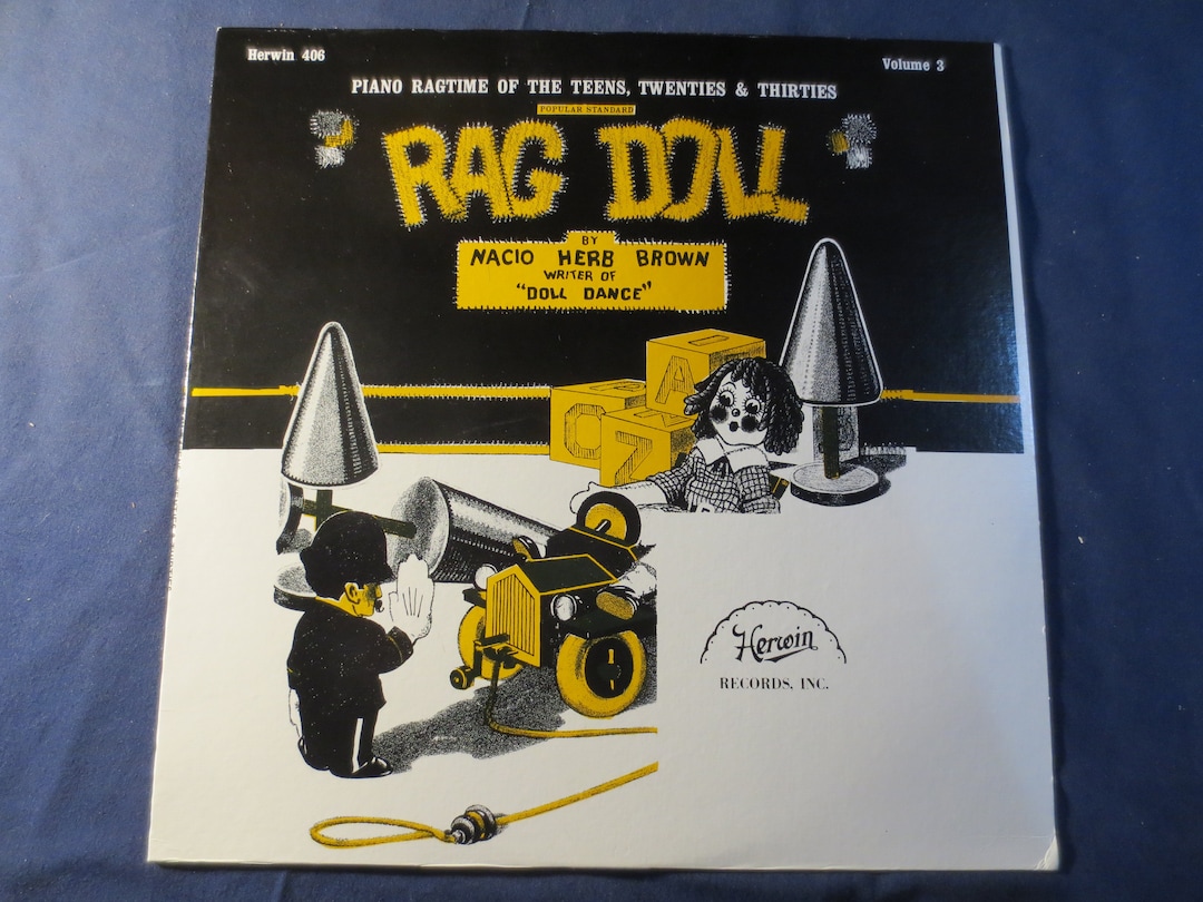 Piano Ragtime Vinyl Record: 1920s-30s Rag Doll Album - Etsy
