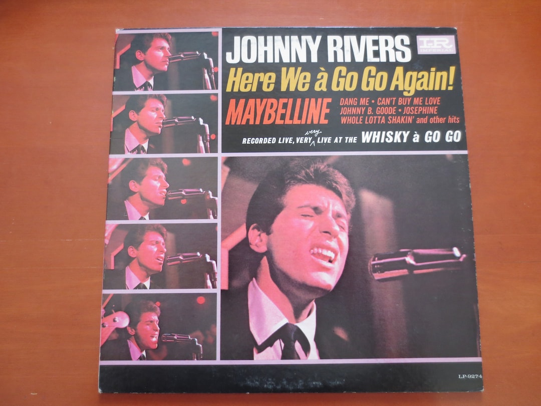 Vintage Records, JOHNNY RIVERS, Here We a Go Go Again, Johnny Rivers Lp ...