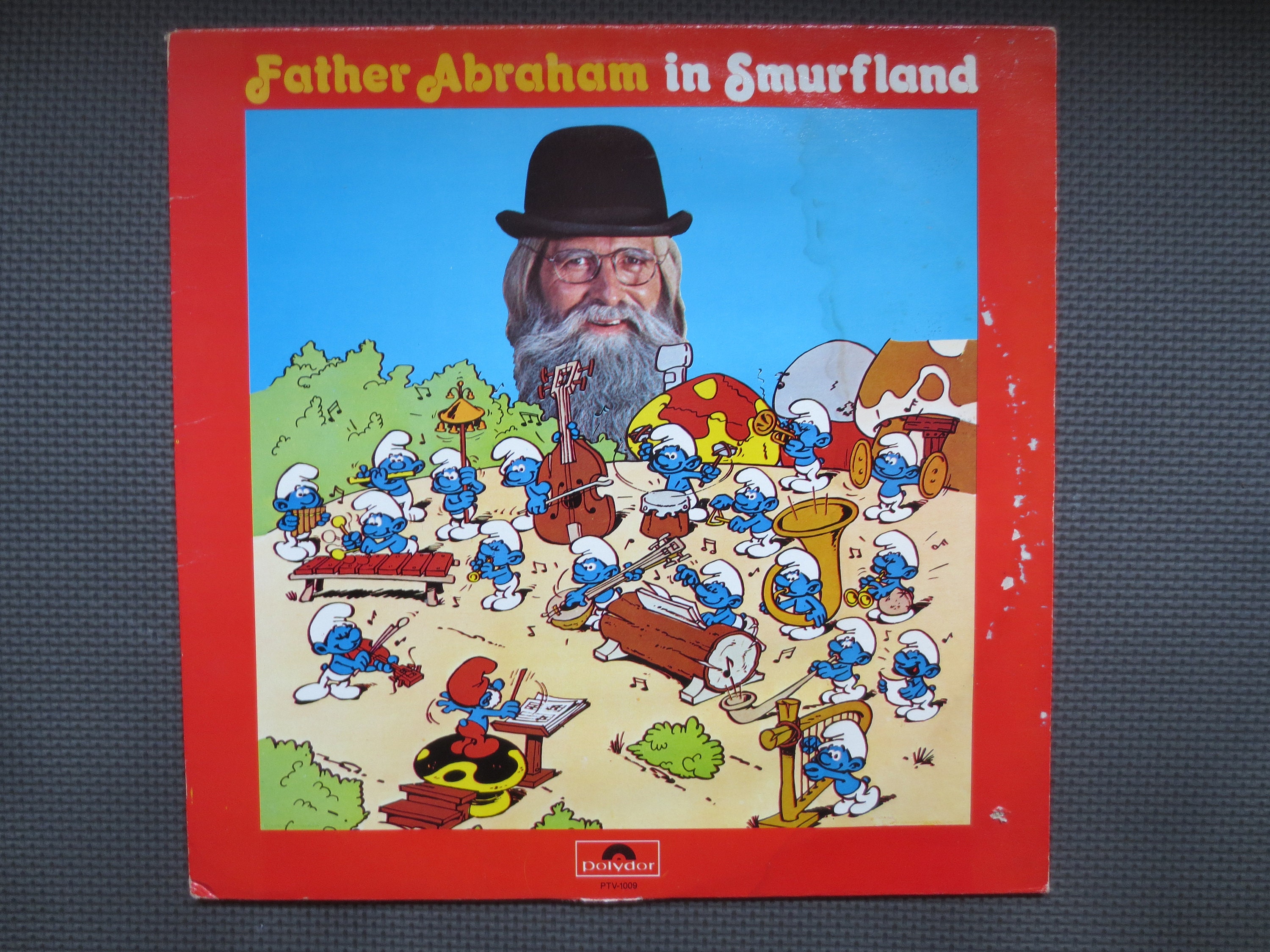 The SMURFS FATHER ABRAHAM Childrens Records the Smurfs Records the Smurfs Album Kids Records Kids Album Vintage Records 1978 Records Etsy UK