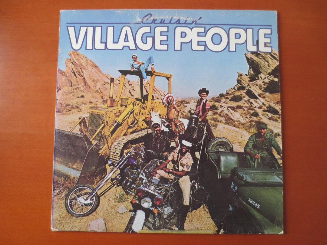 VILLAGE PEOPLE, YMCA, Village People Album, Records, Vintage Vinyl ...