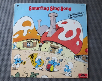 The Smurfs Record - Etsy