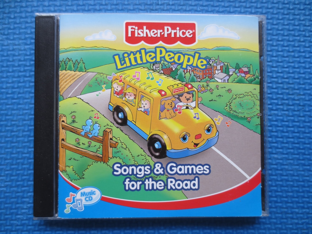 Vintage Cd's, FISHER PRICE, SONGS and Games, for the Road Cd, Sing ...