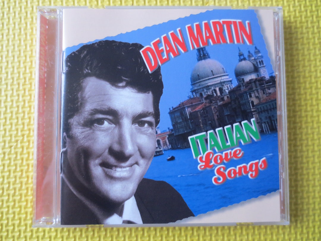 Vintage Cds, DEAN MARTIN, Italian LOVE Songs, Dean Martin Cd, Dean ...