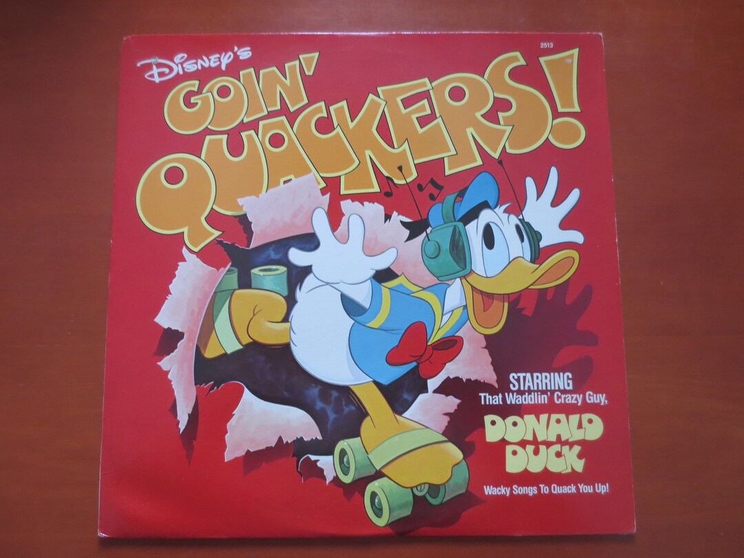 Vintage Records, DONALD DUCK, Goin Quackers, DISNEYLAND Records ...