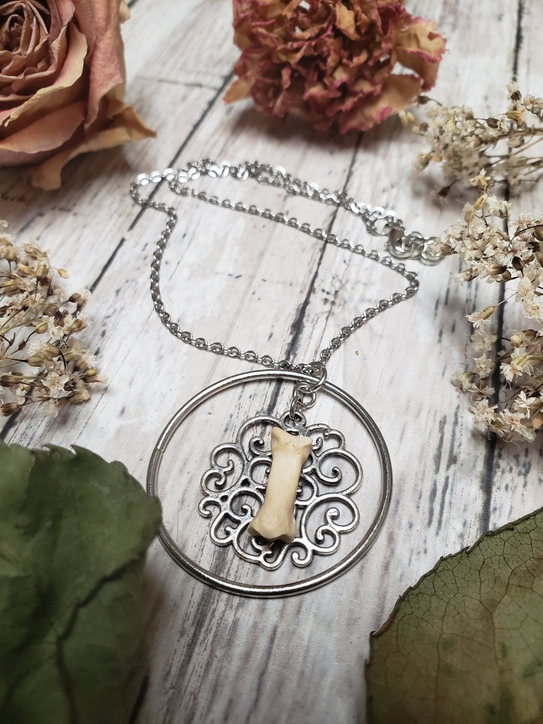 REAL Coyote Toe Bone Necklace - Etsy