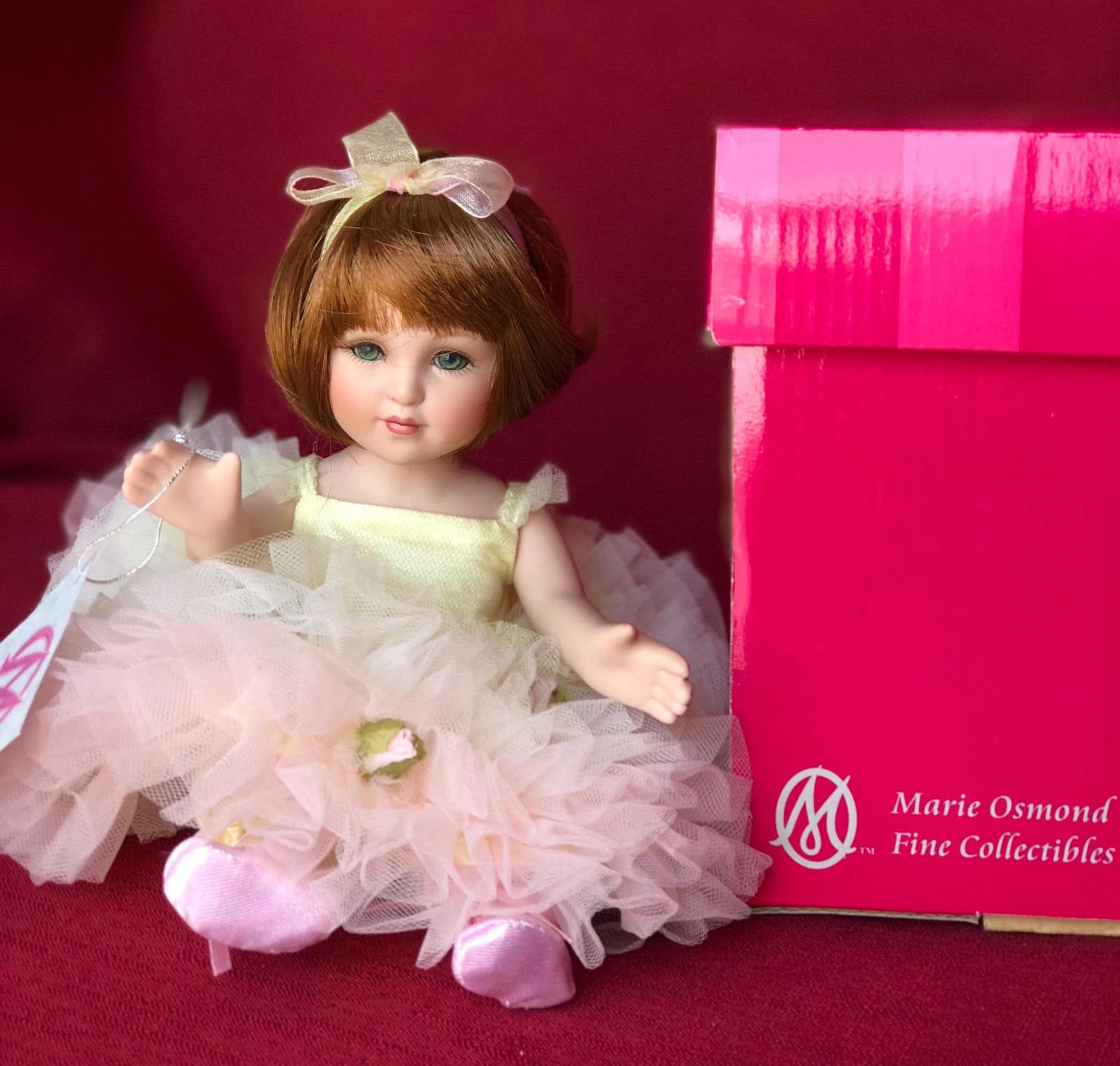 Marie Osmond Porcelain Doll, Peace Rose Bud - Etsy