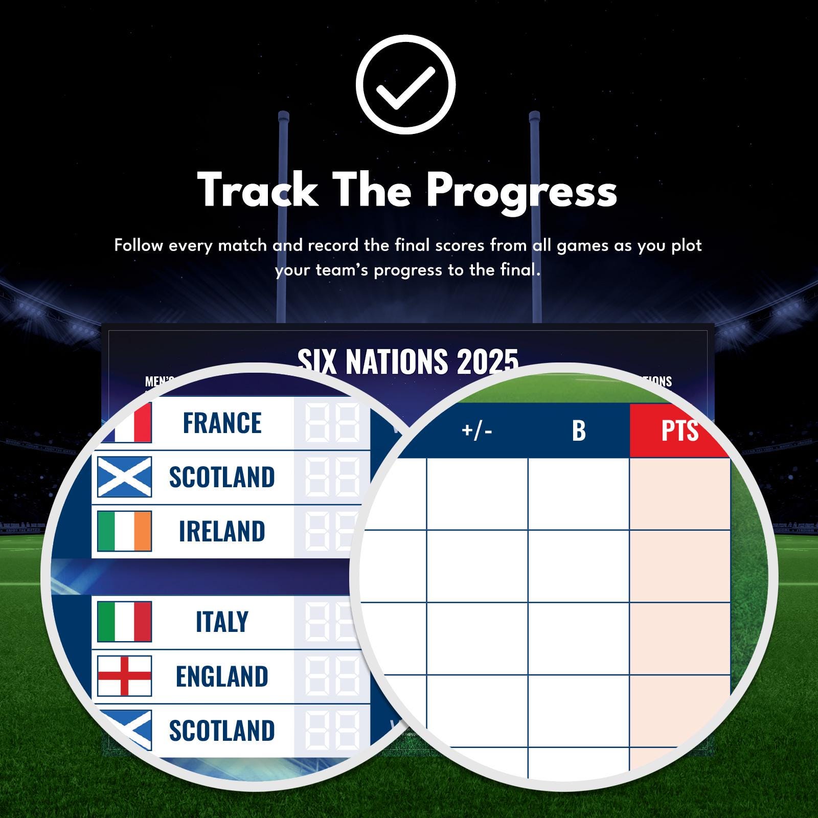 Six Nations Fixtures Poster Six Nations Rugby Tournament Rugby Union