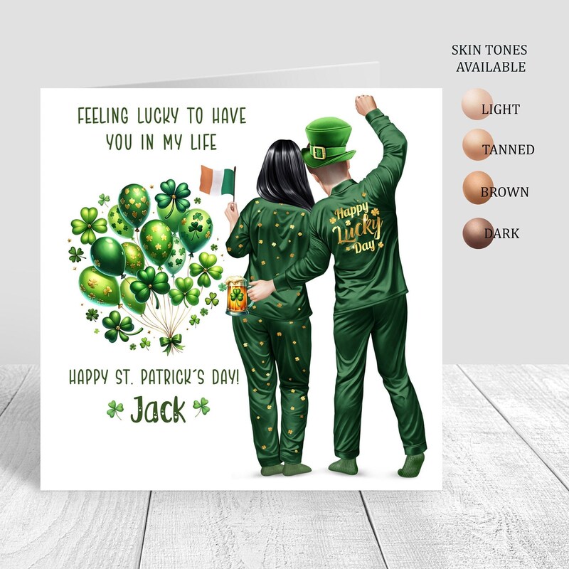 St Patricks Day Card - Etsy