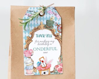 Thank You Tea Bag Template - Etsy
