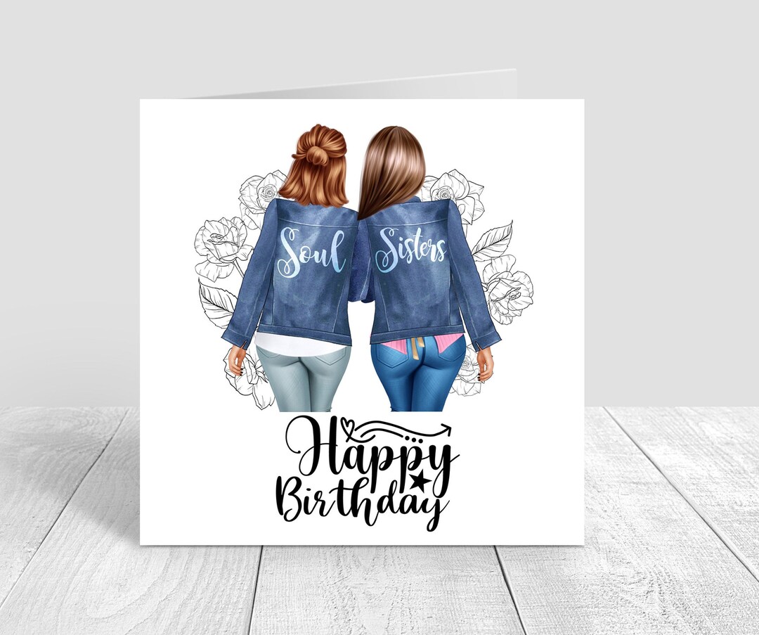 Personalised Happy Birthday Card Handmade Gift for Her Custom - Etsy