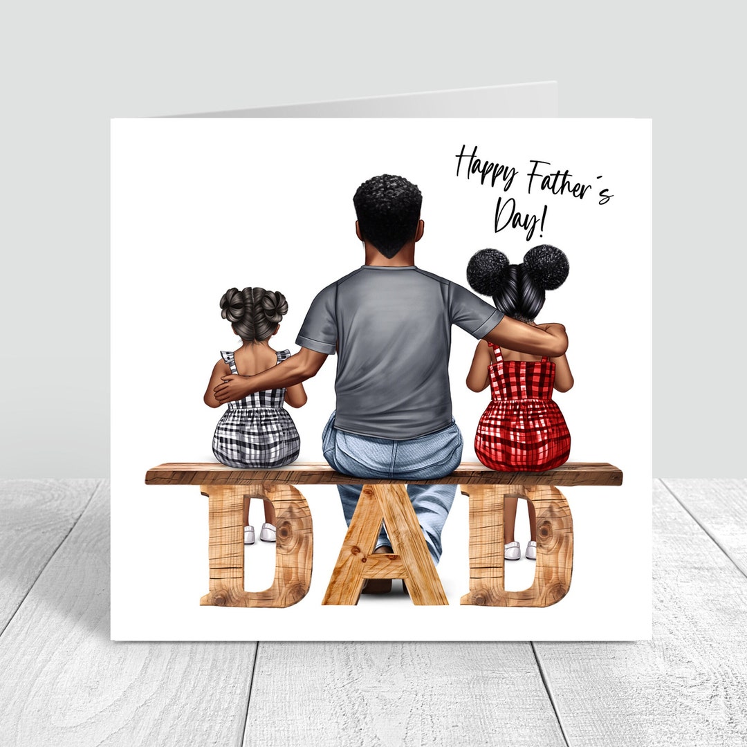 Personalised Happy Father's Day Card, Fathers Day Gift, Dad, NO1 Dad ...