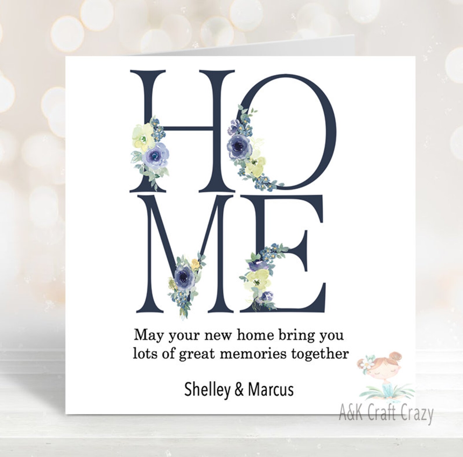 New Home Card/ Congratulations / First Home / Personalised - Etsy