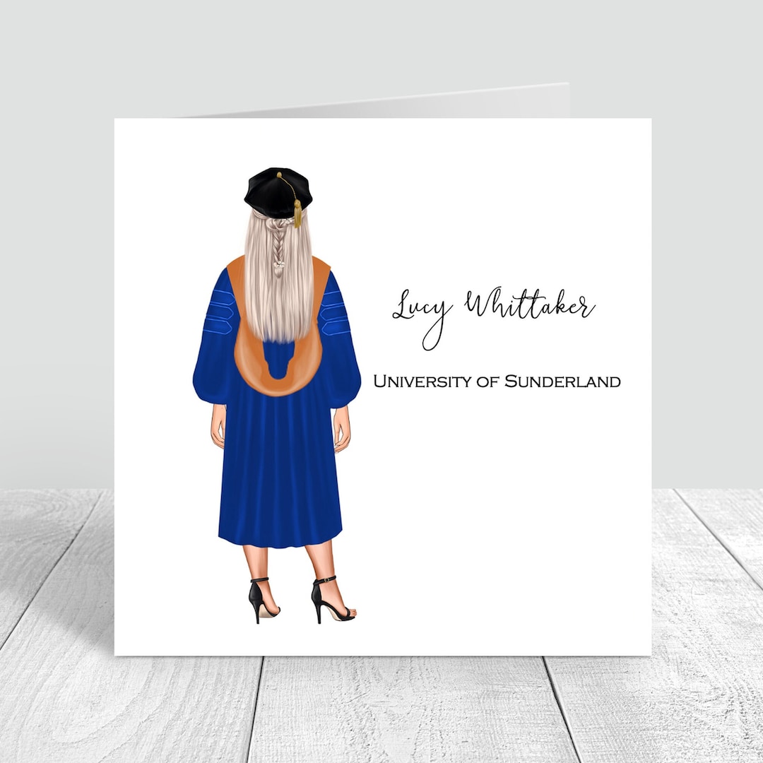 Personalised Graduation Card for Women | Congratulations Graduation ...