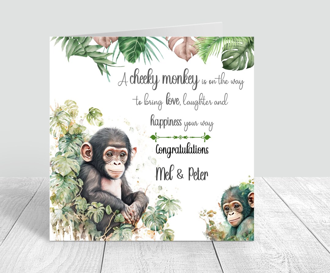 Personalised Congratulations Expecting Baby Boy Handmade Card ...