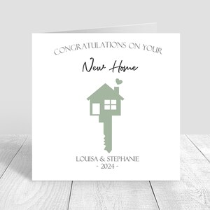 Personalised New Home Card, Congratulations, First Home, Happy New Home ...