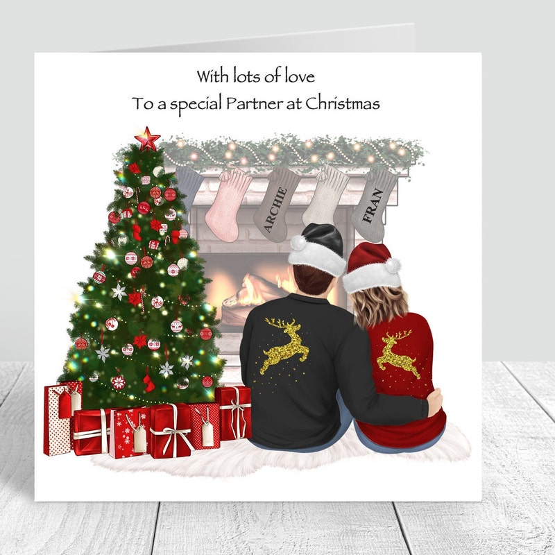Christmas Cards for Partner - Etsy UK
