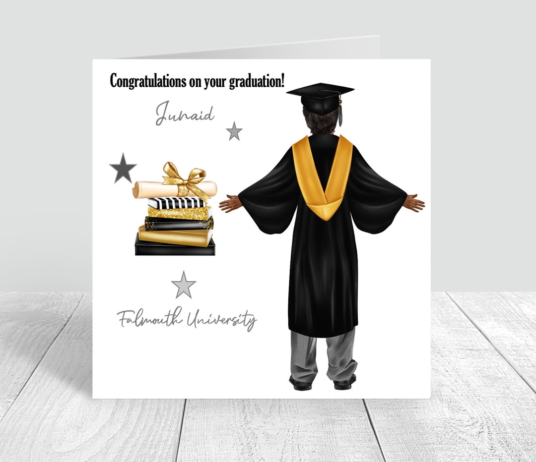 Mens Graduation Card| Congratulations| Well Done | Graduation Gifts ...