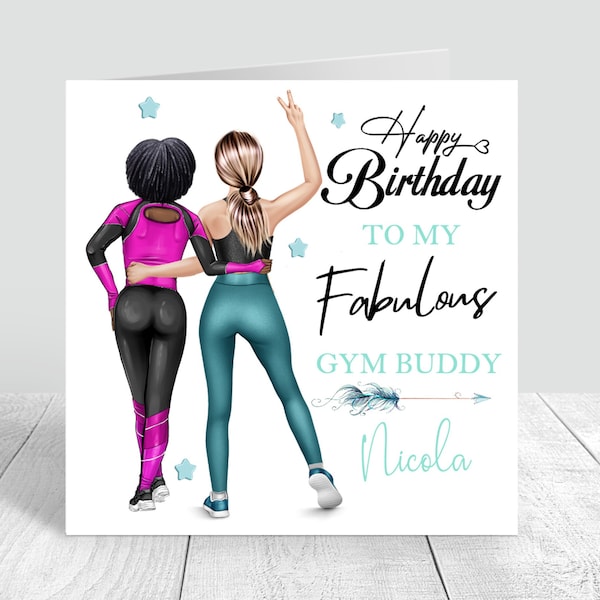 Gym 18th Birthday Card - Etsy