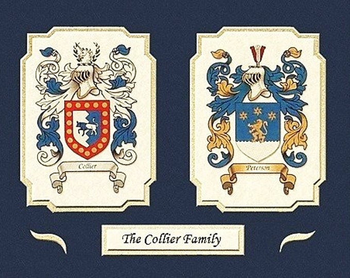 Landman Family Crest Print - Etsy